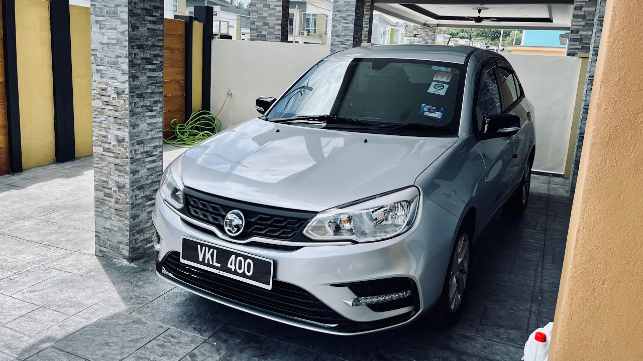 Saga Premium Armour Silver 2022 - new car for the bro - YouTube