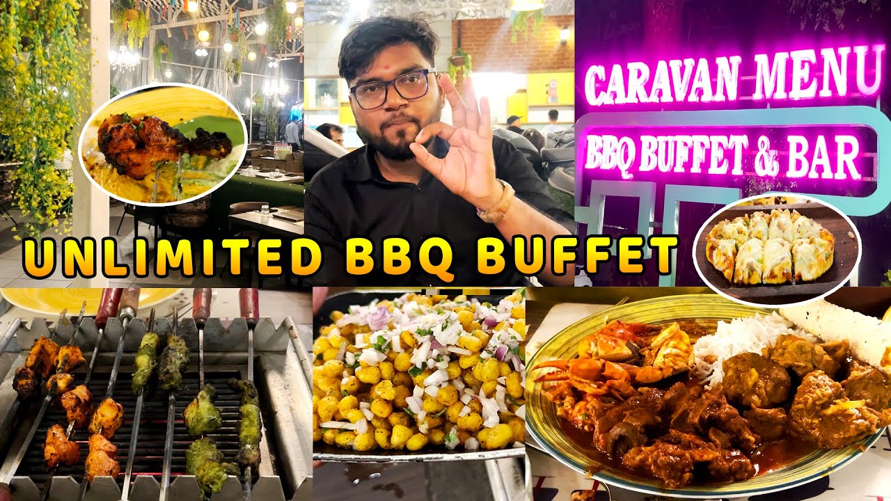 परत एकदा Unlimited Buffet🔥| The Caravan Menu | Thane 🤩 - YouTube