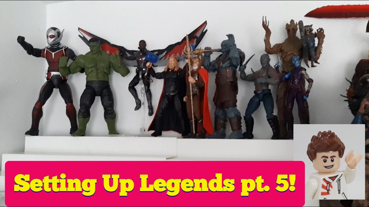 Setting Up My NEW Marvel Legends/Action Figure Display - Part 5 (MCU ...