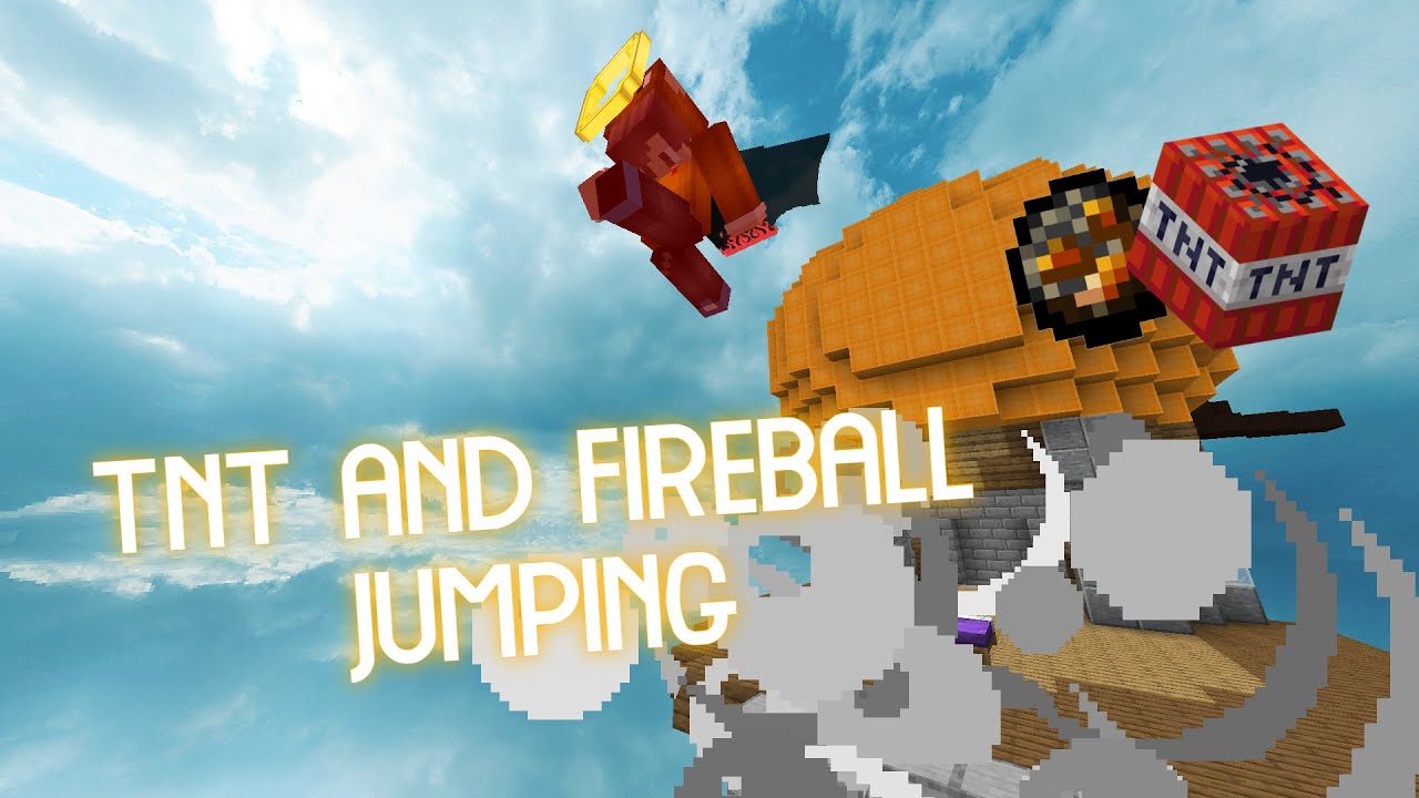 WORLD RECORD? TNT/Fireball jump Hypixel Bedwars Practice + Tutorial ...