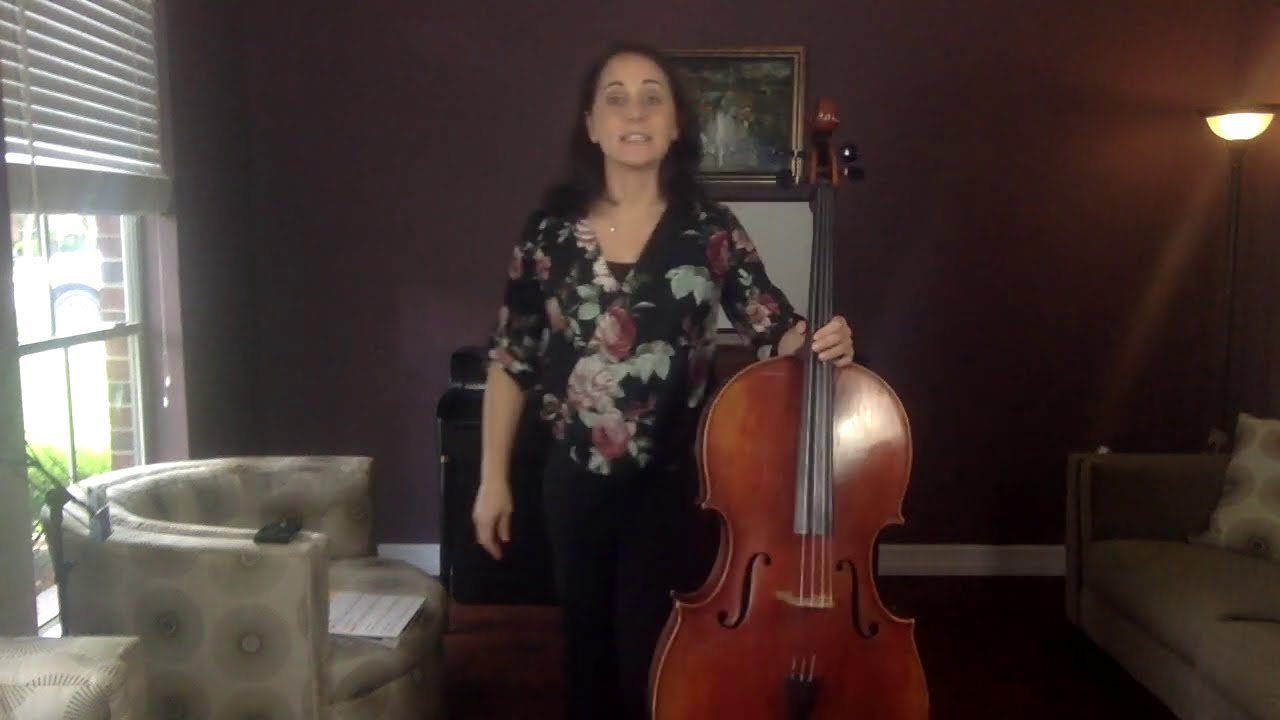 Beginning Orchestra class video #5 cello - YouTube