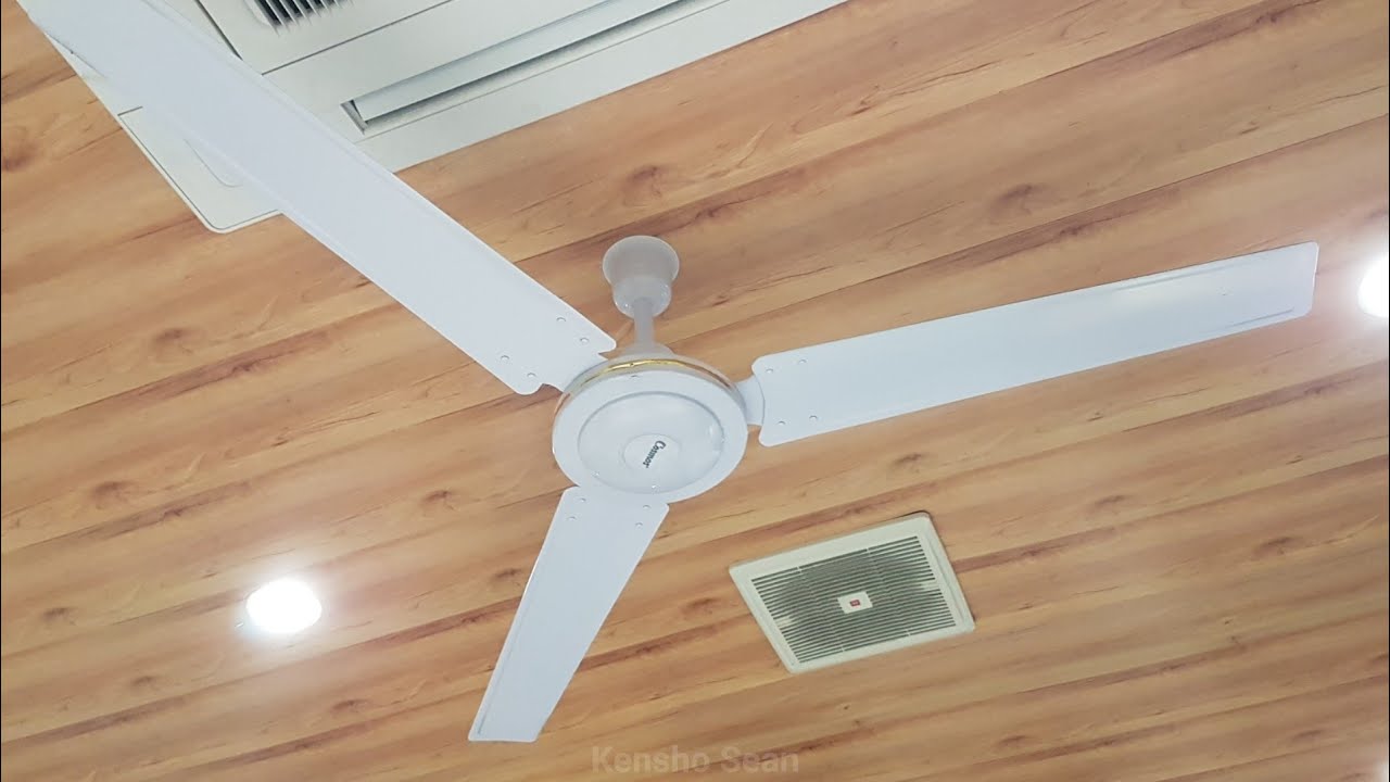 56" Cosmos Industrial ceiling fan - YouTube