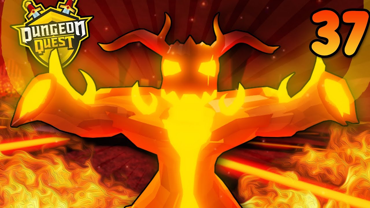 THE FIRE DUNGEON! Ep.37 | Noob To Godly Dungeon Quest [Roblox] - YouTube