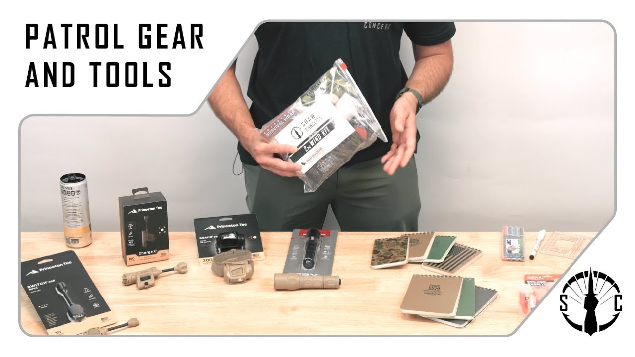 Shaw Concepts - Patrol Tools & Gear - YouTube
