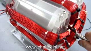 Bedini/Cole Style Window Motor (Magnetically Levitated) - YouTube
