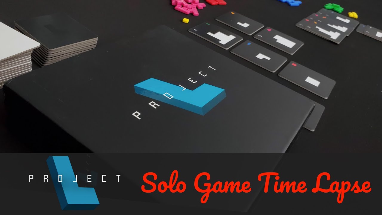 Project L Board Game Solo Mode Played in Less than a Minute! - YouTube