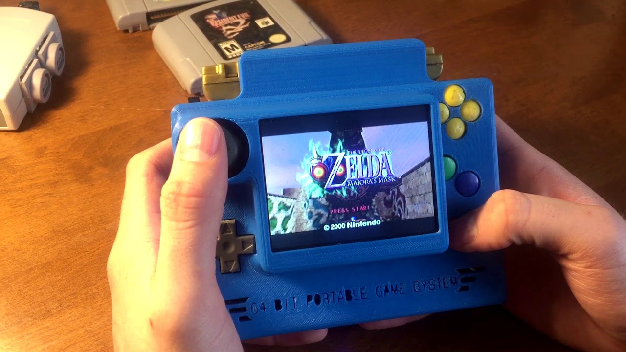 Tiny Portable Nintendo 64 Handheld - The "N64C" - YouTube