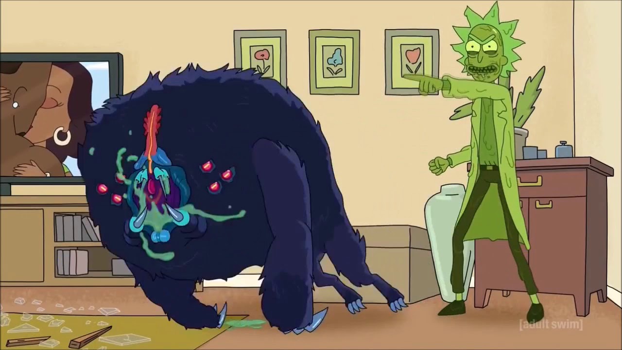 TOXIC RICK VS HEALTY RICK (FIGHT SCENE) - YouTube