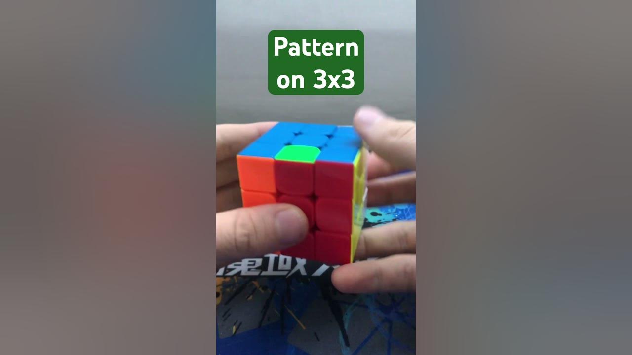 Pattern on 3x3 (part 26) - YouTube