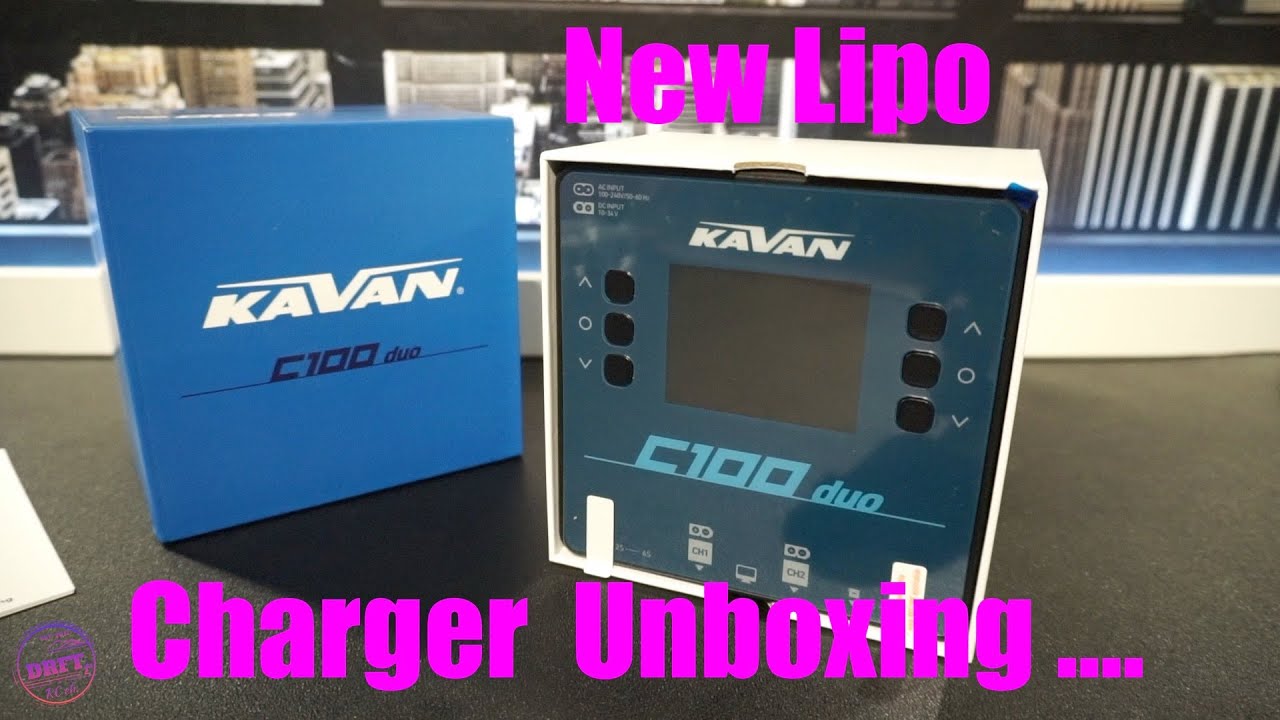 My NEW Kavan C100 Duo AC DC Lipo 1-6S Charger - YouTube