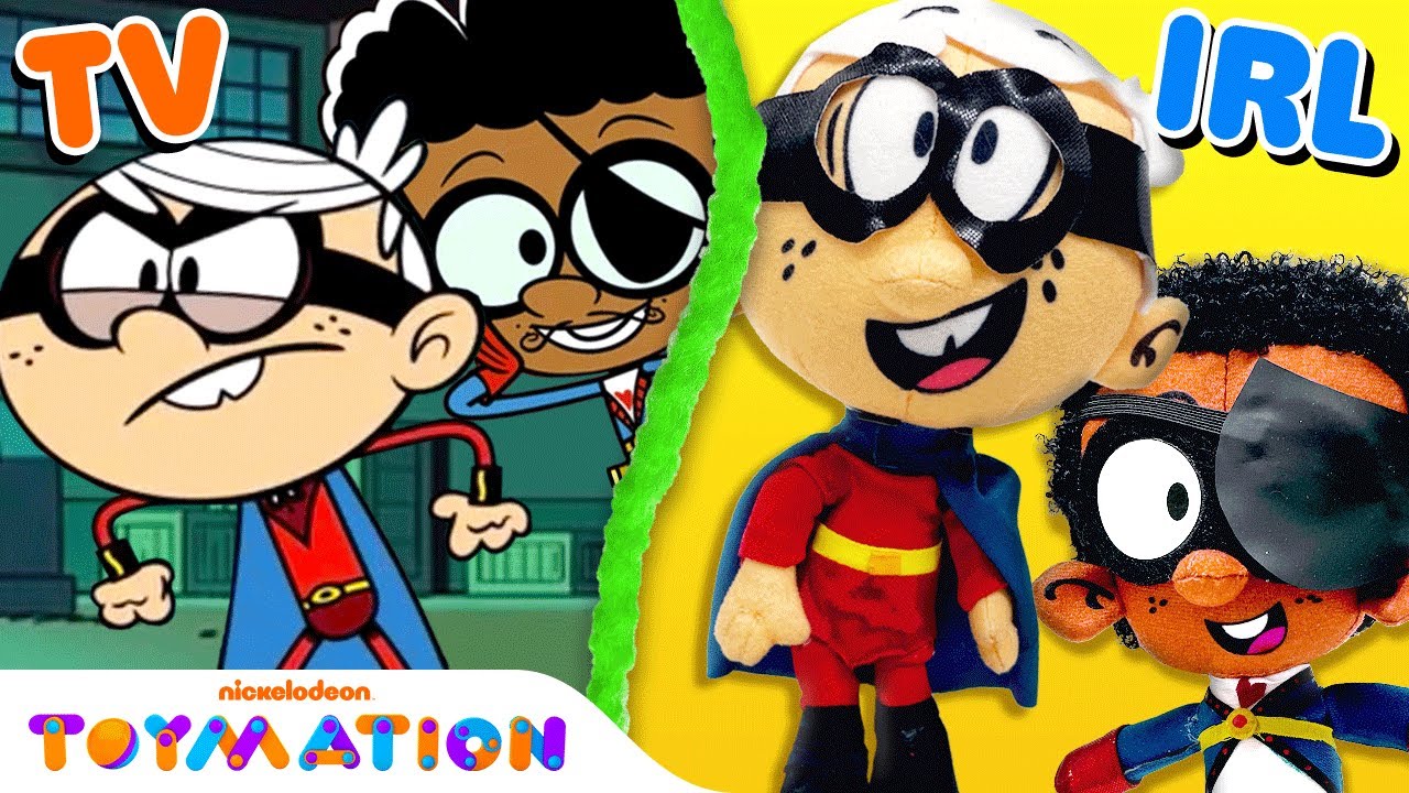 Superhero Loud House Puppets Stop Bad Guys! | Toymation - YouTube