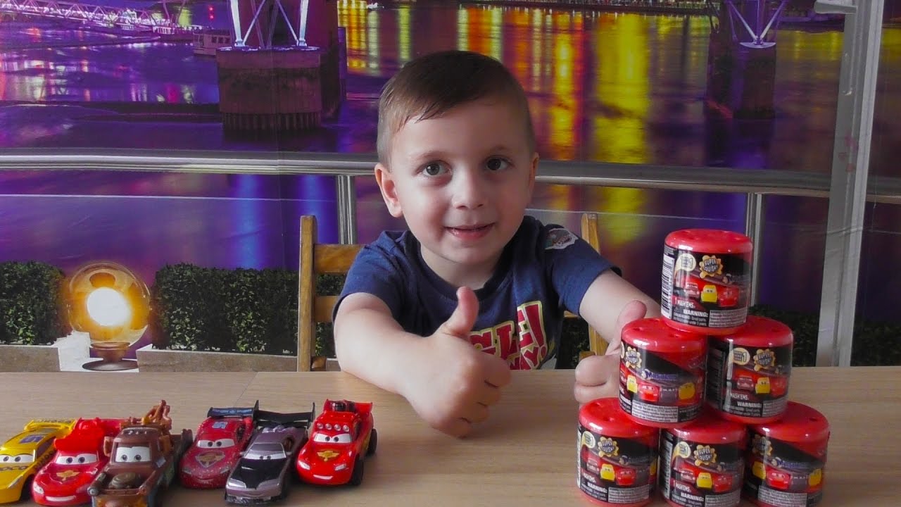 Новые МАШЕМС Тачки Диснея Disney Cars Mashems Surprise Toys - YouTube