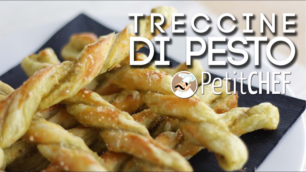 Treccine di pesto e parmigiano - - YouTube
