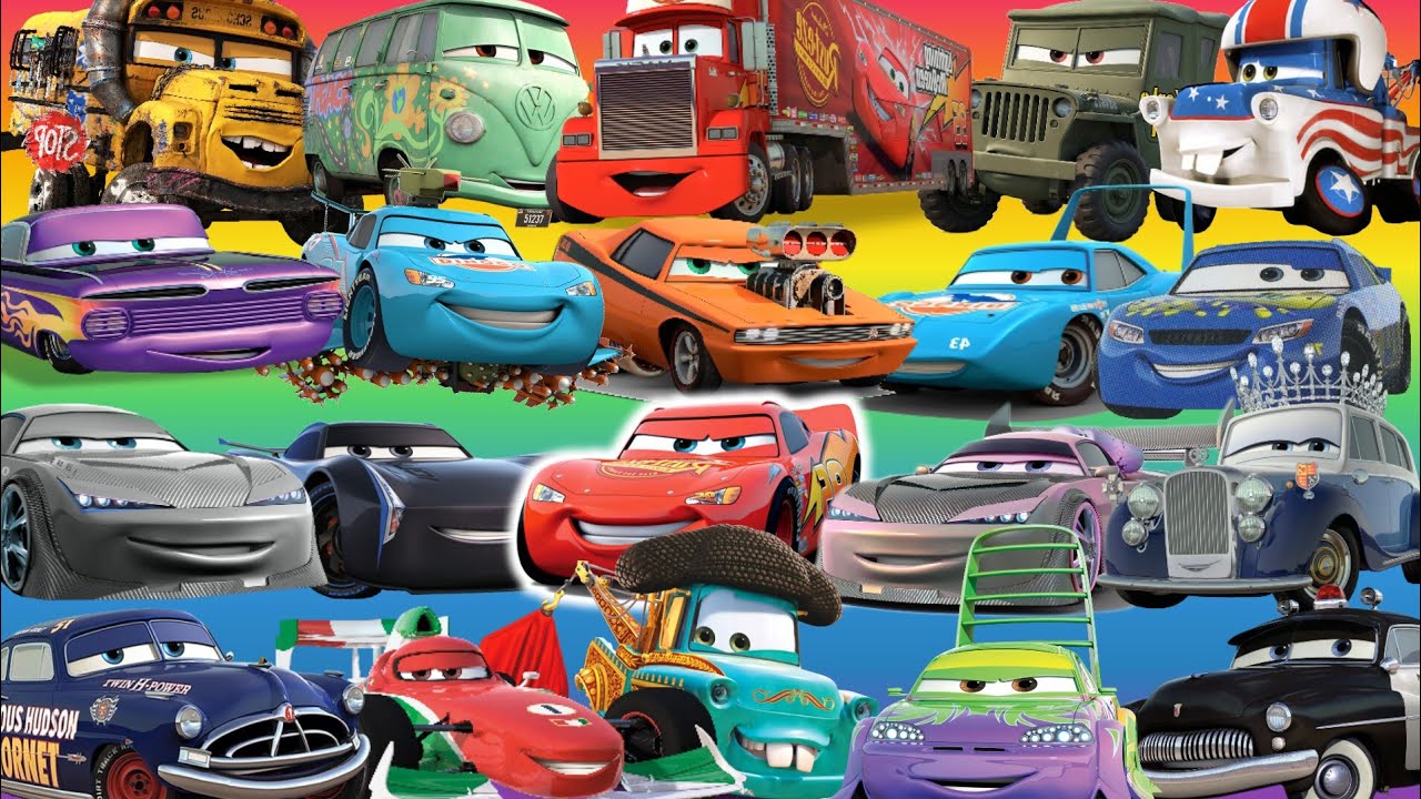 Looking For Lightning McQueen Disney Cars Lightning McQueen, Doc Hudson ...