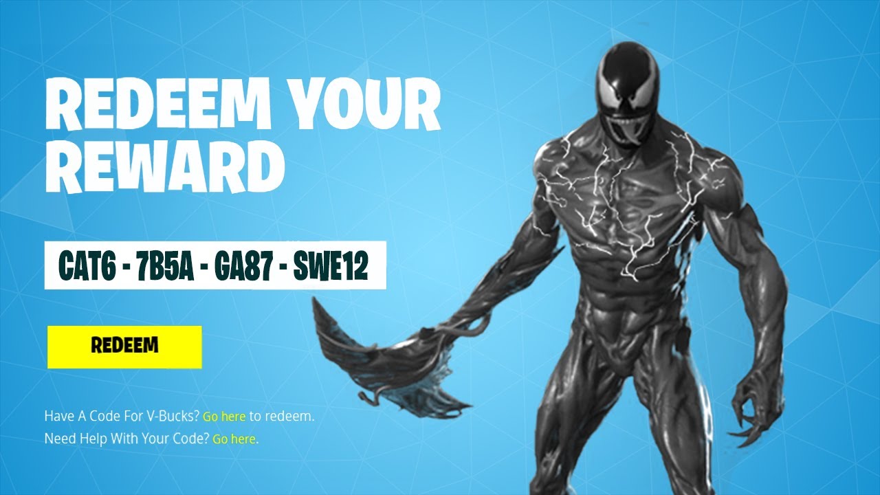I GOT VENOM 2 SKIN CODES IN FORTNITE! FULL TUTORIAL ON HOW TO GET THE ...