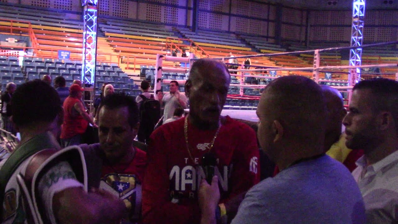 Entrevista con Manny Rodriguez luego de su victoria frente a Rangel ...
