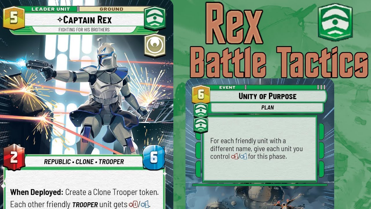 Rex Marches into Tier 1 Status with Unity of Purpose - Star Wars ...