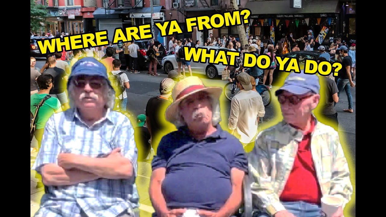 3 OLD GUYS ON A BENCH YELLING AT PEOPLE || OJM #ojm #newyorkcity #funny ...