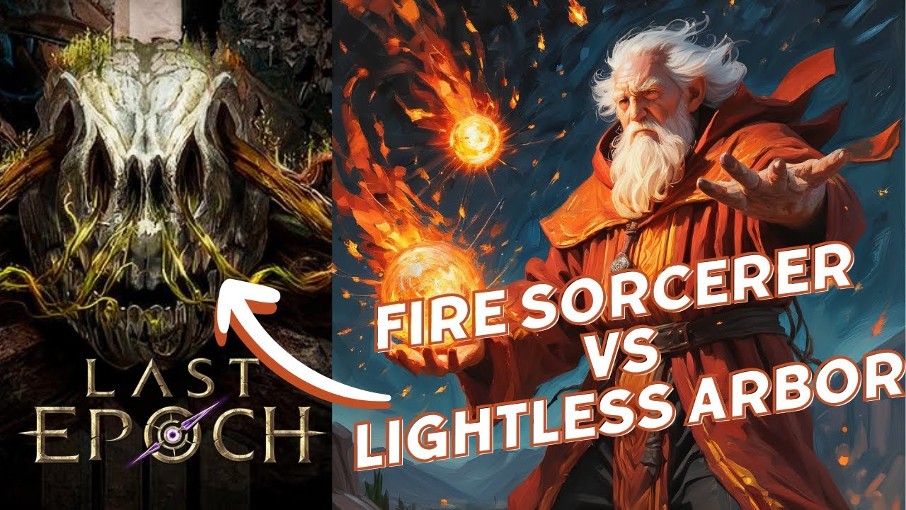 Last Epoch | HARDCORE Fire Sorcerer vs Lightless Arbos Dungeon - YouTube