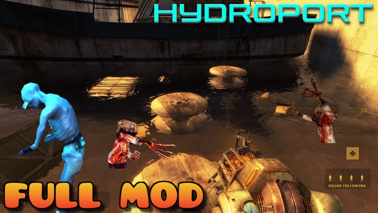 HALF LIFE 2 HYDROPORT | Full Mod Walkthrough | No Commentary - YouTube