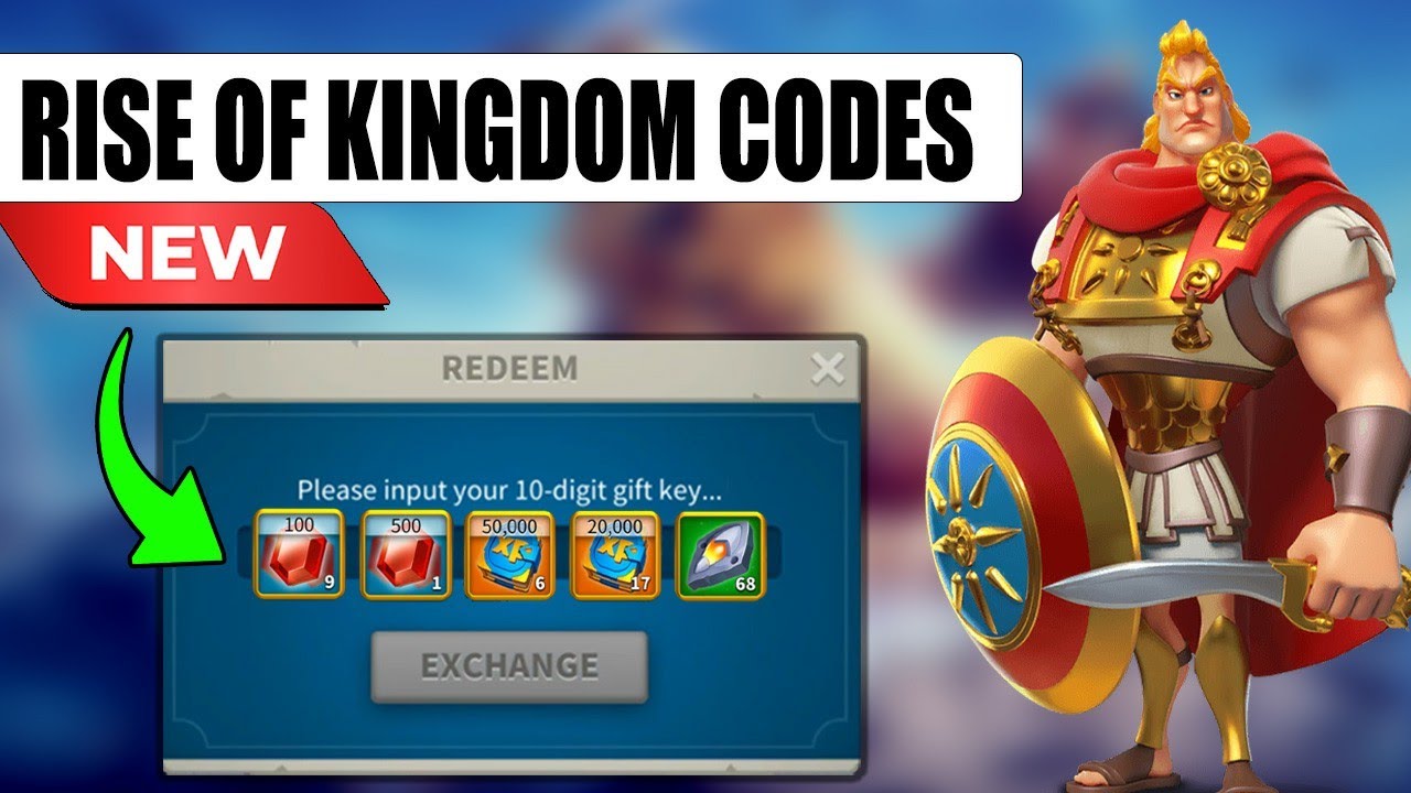 RISE OF KINGDOMS CODE 2025 - RISE OF KINGDOMS NEW CODES - ROK CODES ...