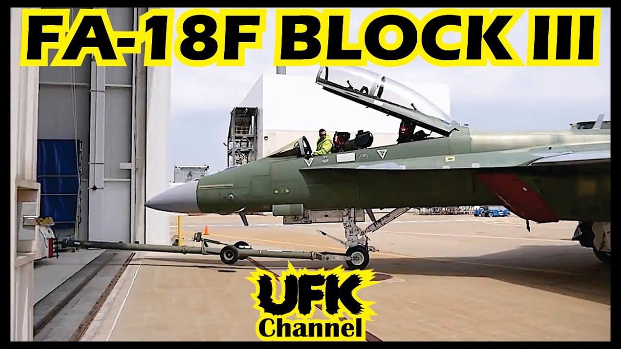 Block III F/A-18 Super Hornet Test Jet revealed in a video. Conformal ...