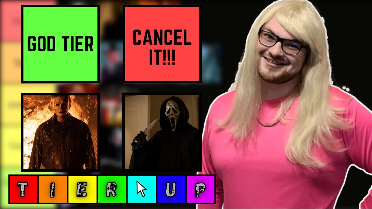 Tier Up: Ranking Horror Movie Icons - YouTube