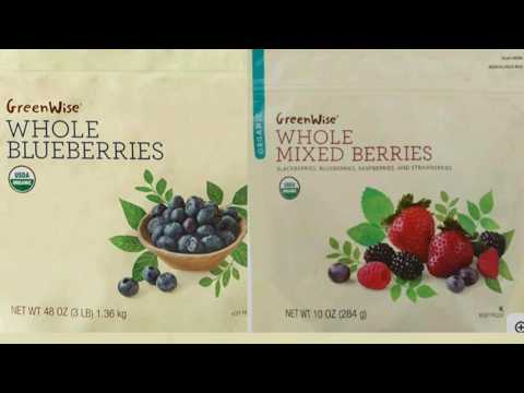 FDA links blueberries to E.coli