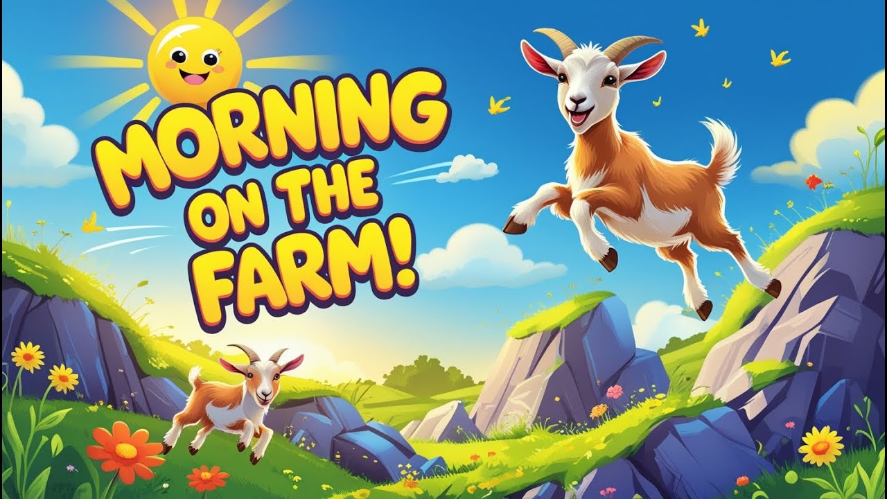 Morning on the Farm | Fun Animal Sounds & Kids Rhyme | Farm Animals ...