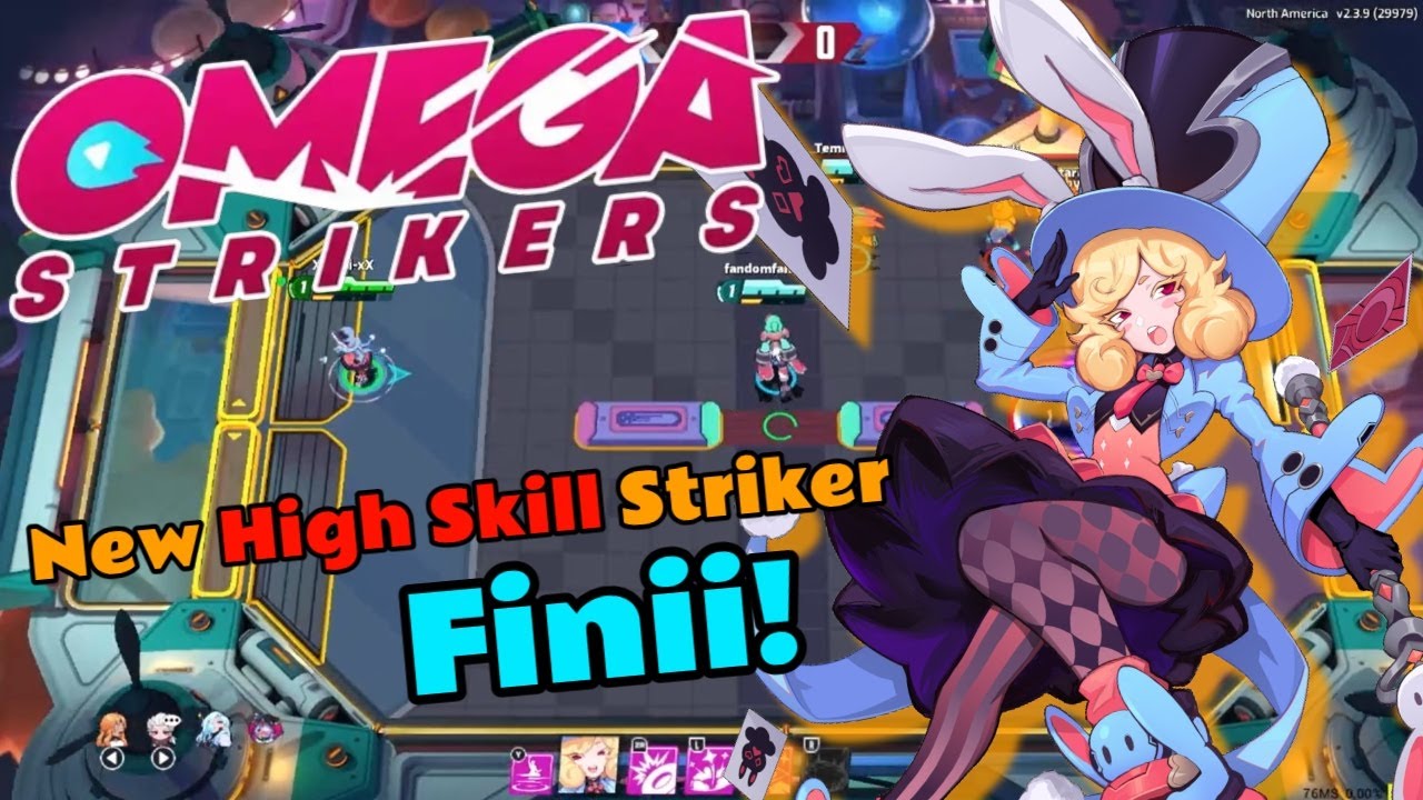 NEW STRIKER FINII IS HIGH SKILL BUT SUPER FUN! Omega Strikers Finii ...