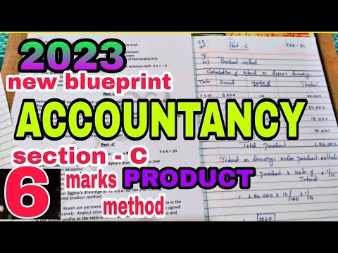 2ND PUC/ACCOUNTANCY/2023/SECTION-C/PRODUCT METHOD/WITH ANSWER/4 MARK'S ...