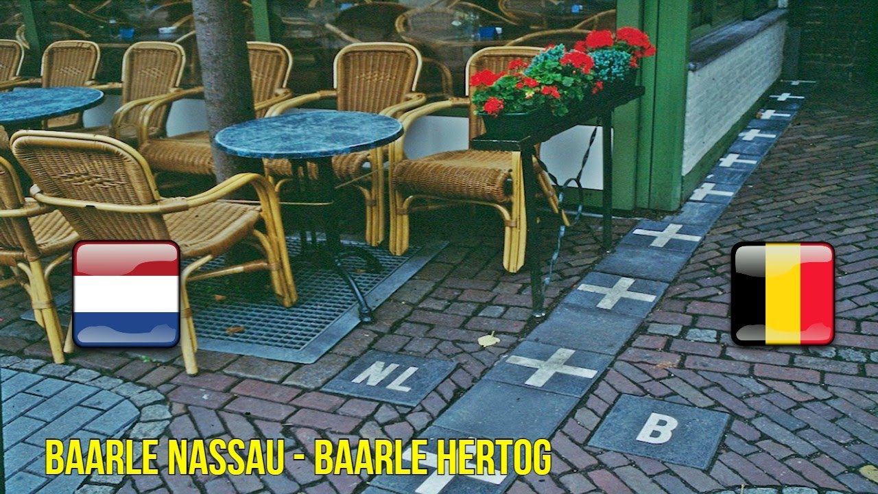 【4K】🚧🚧 CRAZIEST BORDER IN THE WORLD 🇳🇱 🇧🇪 - YouTube