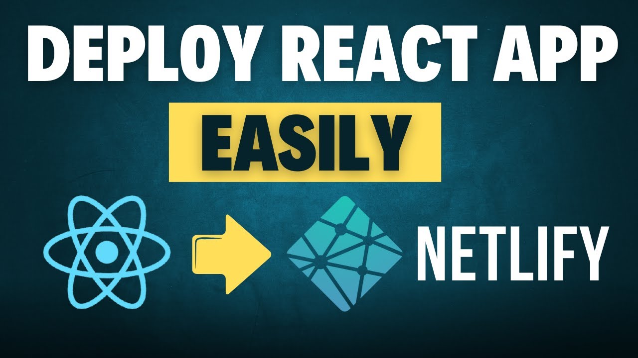 π Deploy React App To Netlify In Minutes Step By Step Guide For 8986