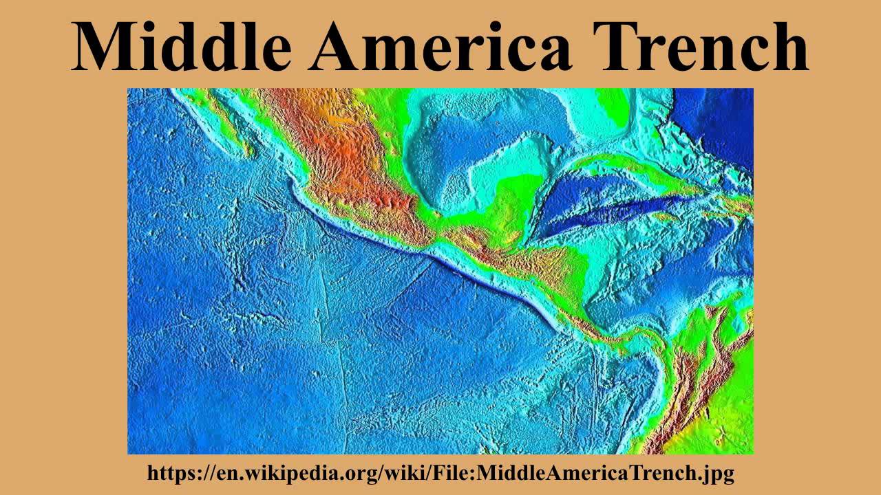 Middle American Trench