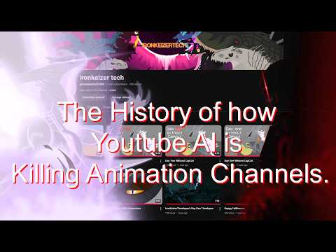 History of how YouTube AI is Killing Animation Channels, Plus Channel updates, and Collab Reveal