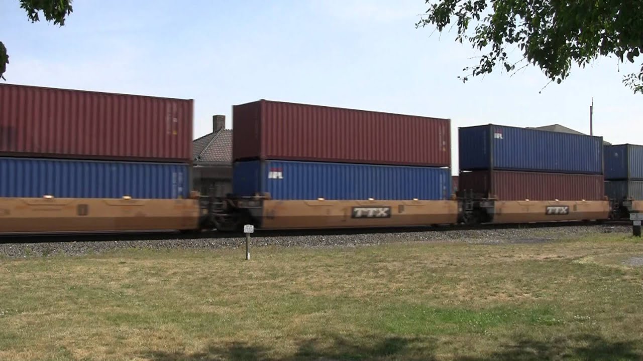 CSX 407 West at Deshler, Ohio - YouTube