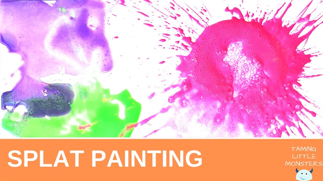 Splat Painting - YouTube