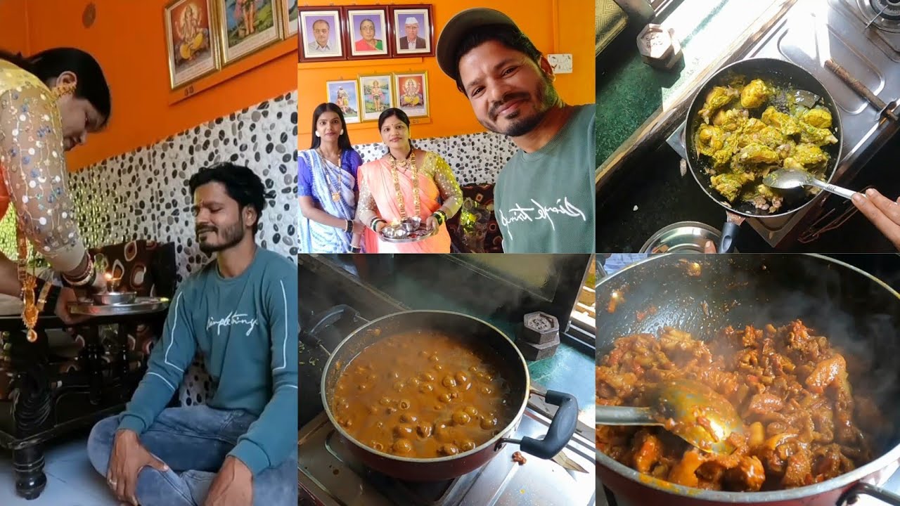 आम्ही गेलो बहिणी कडे भाऊबीज साठी | बहिणीने केली आमची मेजवानी | Agari ...