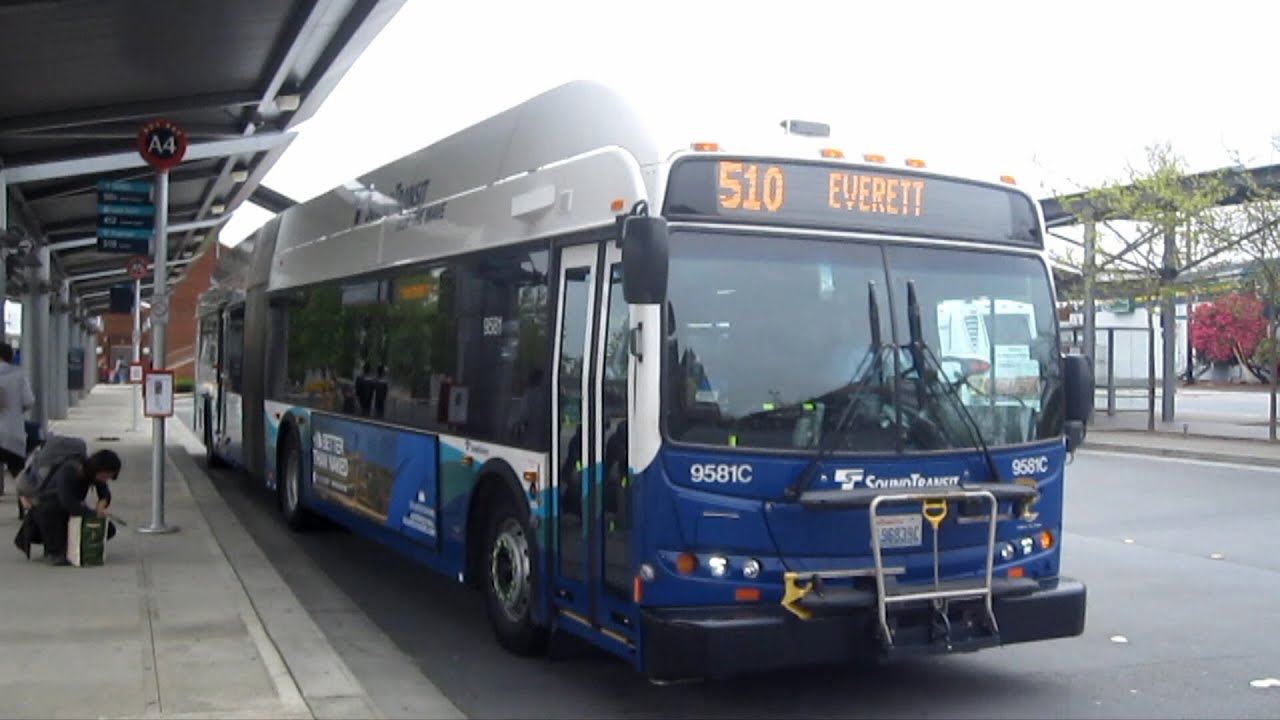 Sound Transit 2011 New Flyer D60LFR - 9581 - YouTube