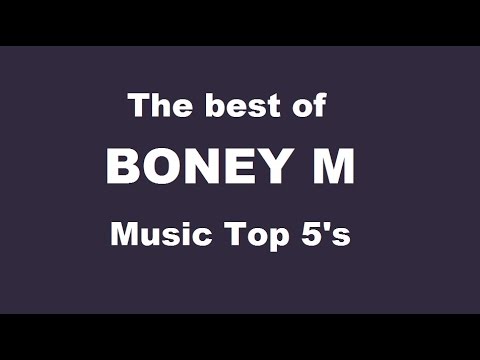 The Best of Boney M - Top 5 - YouTube