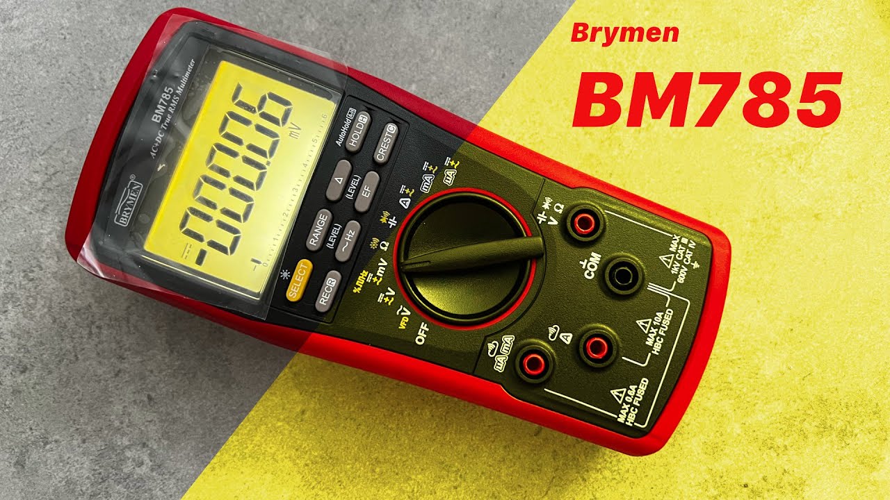 Brymen BM785. Профессиональный мультиметр - YouTube