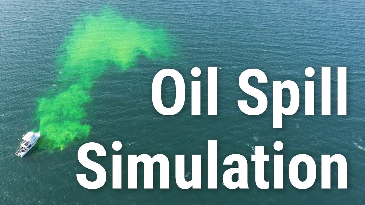 Oil spill mapping demonstration - YouTube