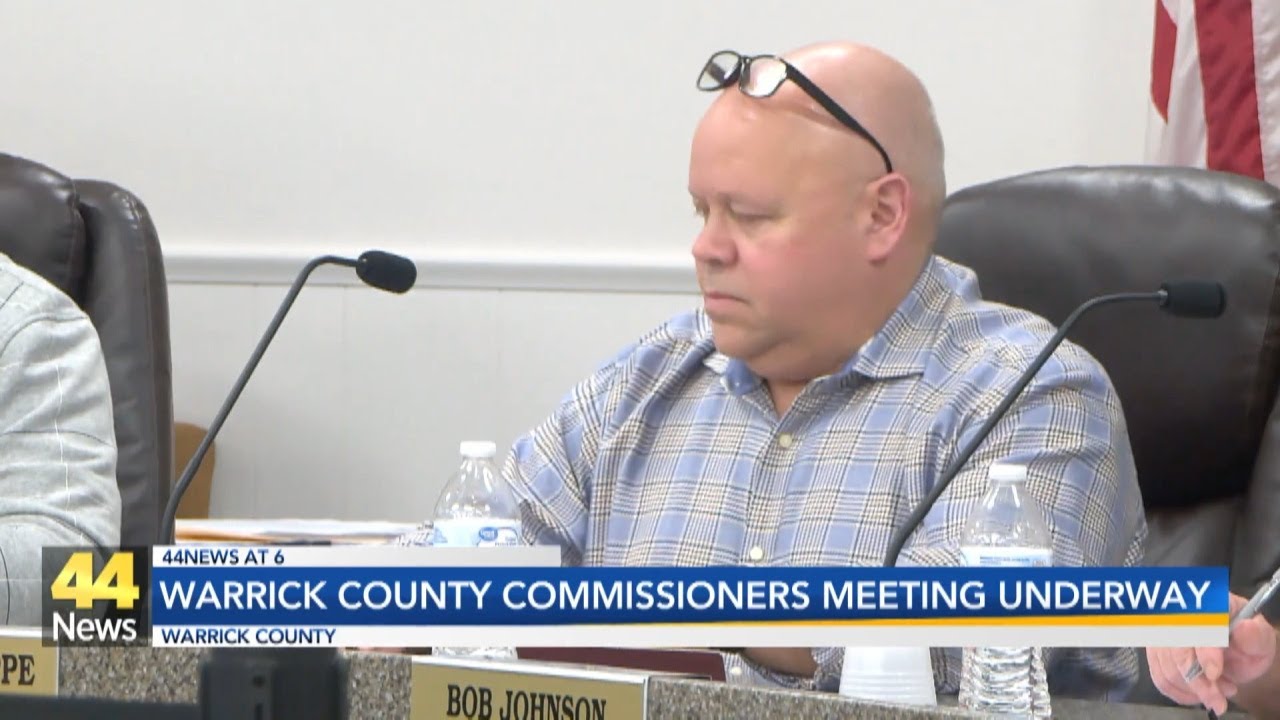 Warrick County Commissioners meet for the first time since being ...