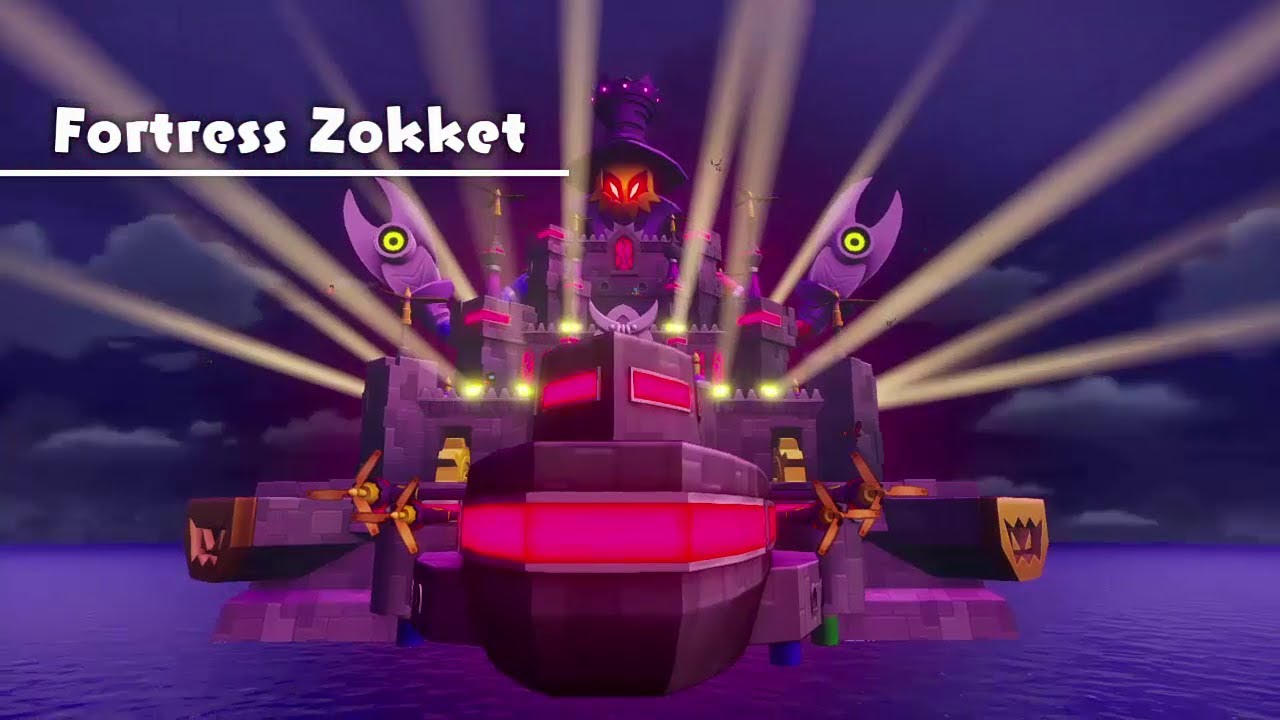 Mario & Luigi Brothership : Fortress Zokket 2nd Time - YouTube