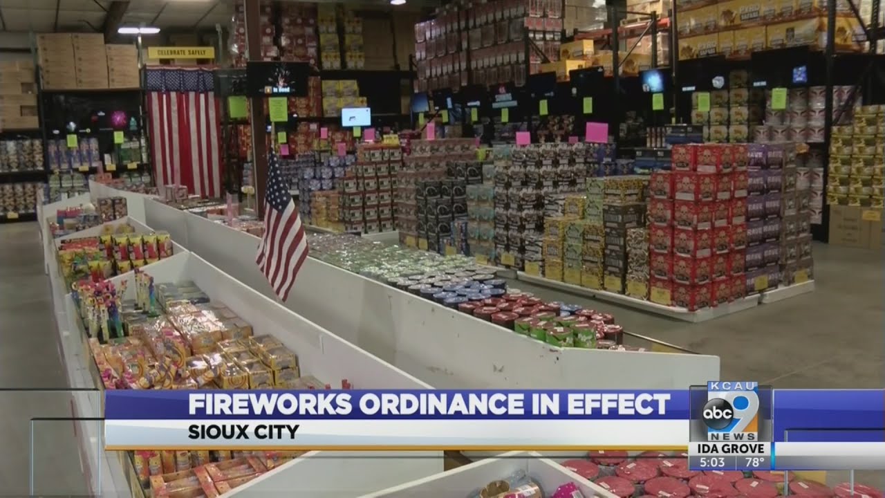 Fireworks Ordinance In Effect - YouTube