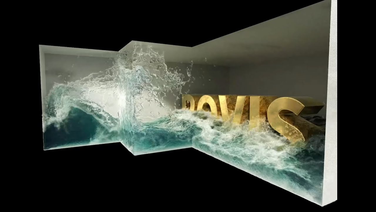 [Houdini] Glasses-free 3D Customized Sea Waves - YouTube