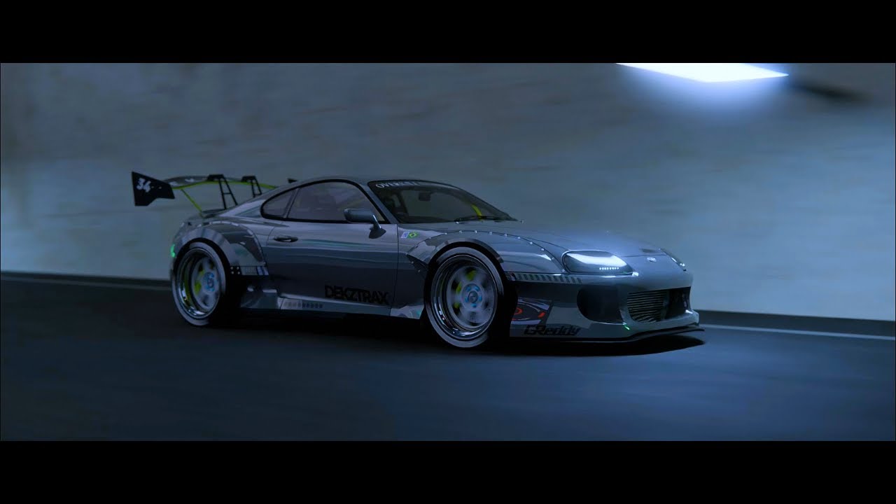 Tuned MK4 Supra | Blender 3D Animation | #blender3d - YouTube