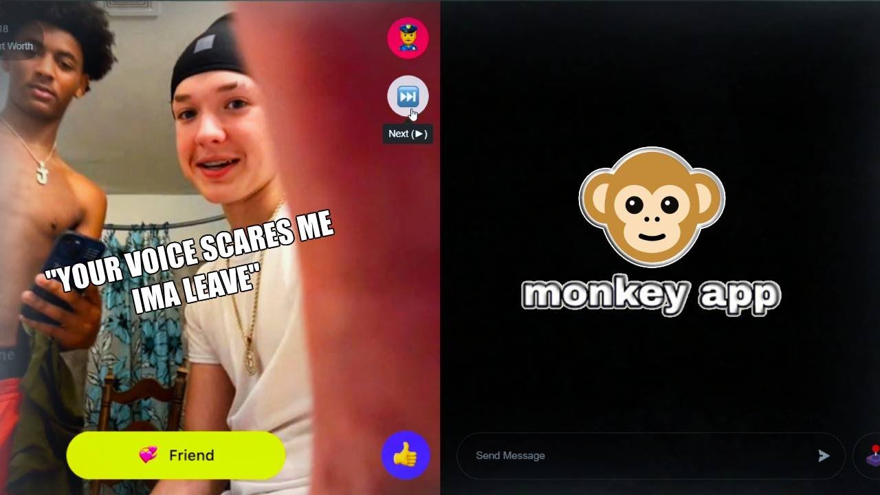 crazy interactions on Monkey (PT.1) - YouTube