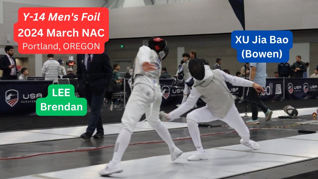 XU Jia Bao (Bowen) vs LEE Brendan - March NAC, Portland Oregon - YouTube
