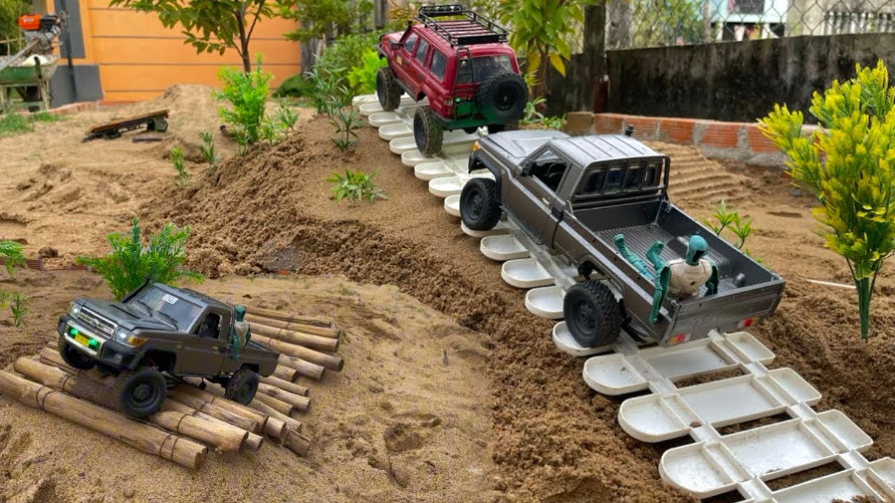 Best Remote Control Cars Toyota Pick Up & Land Cruiser … - YouTube